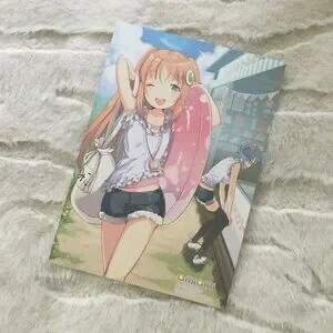 Amiami | Art | 29 Amiami Amico Mascot Beach Flotation Promo Card Chaa ...